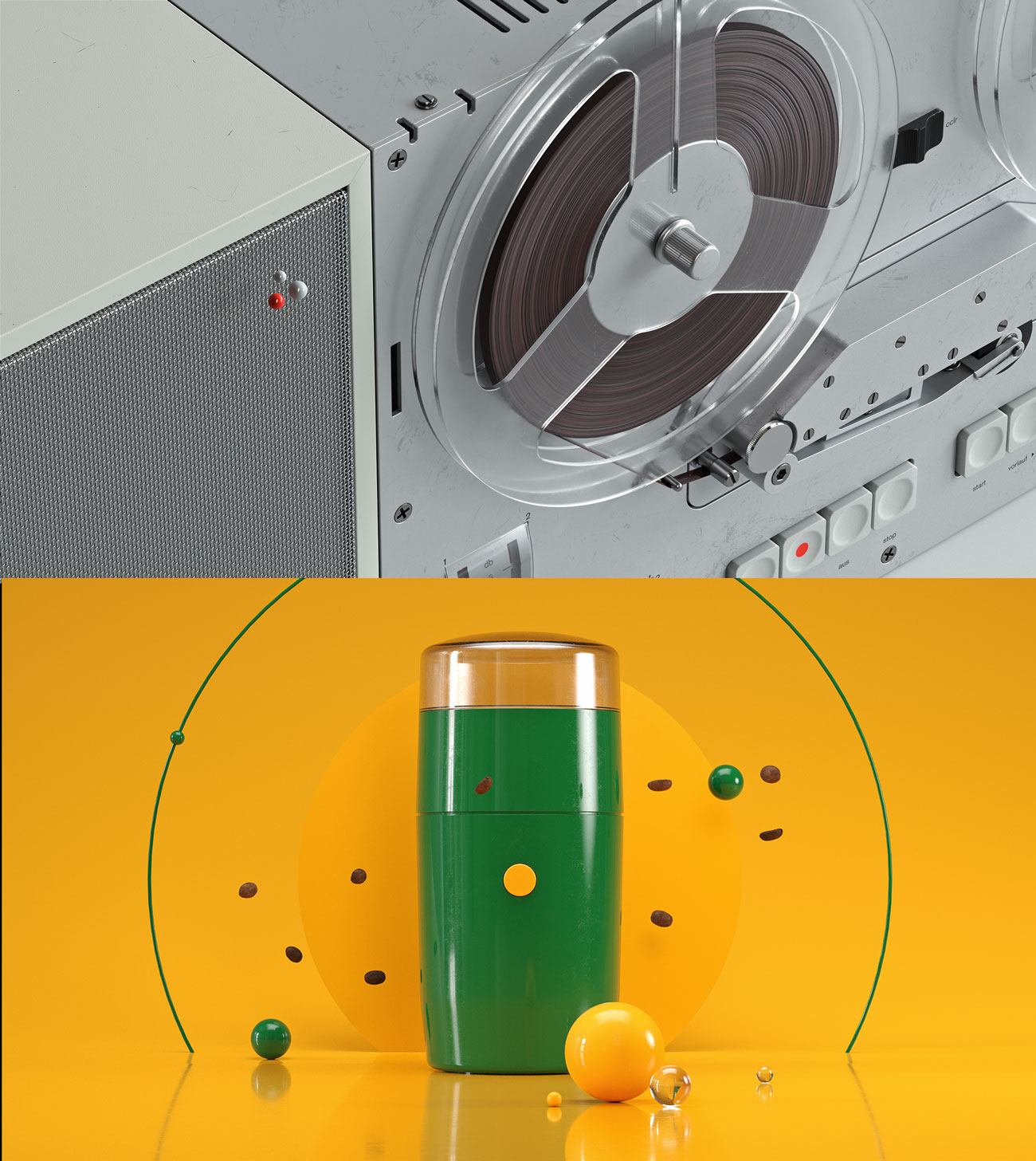 Influential 3D designer interpreting BRAUN design | Only / Once – We ...