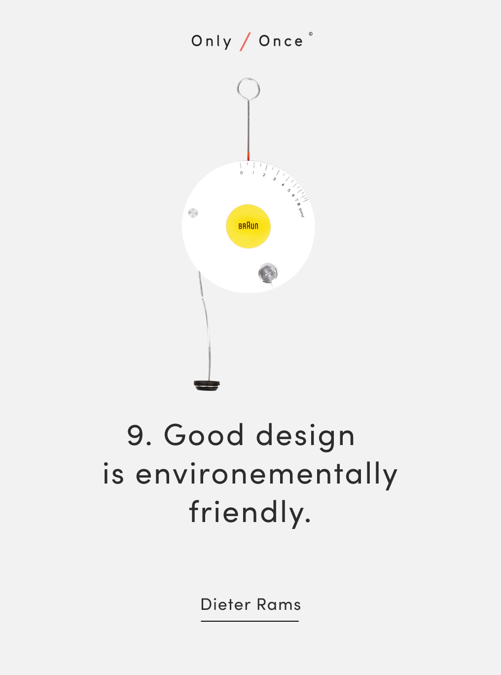 Dieter Rams famous 10 principles for good Design